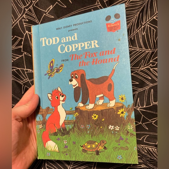 Other | Tod And Copper The Fox And The Hound Vintage Disney Book | Poshmark